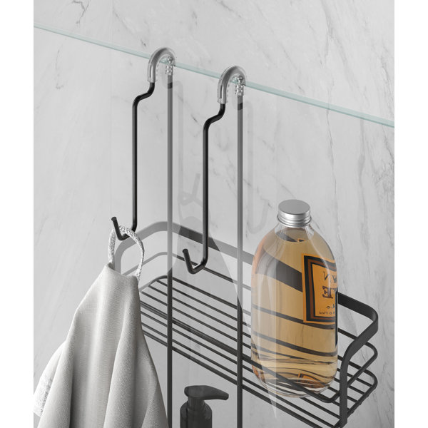 Metaltex Origin LAVA Over-the-Door Shower Shelf | Wayfair.co.uk