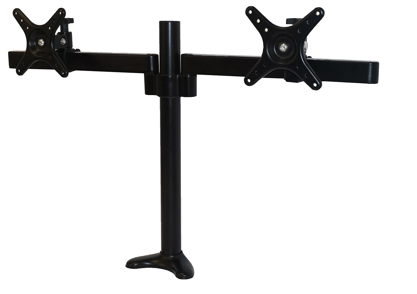 Victor Technology Monitor Mount Height Adjustable Universal 2 Screen ...
