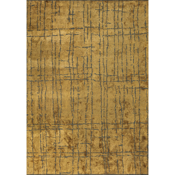 Lofy Crystal Cotton Geometric Rug - Wayfair Canada