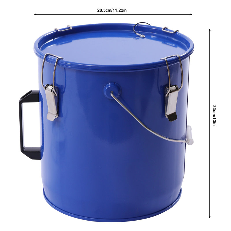 Prep & Savour Channan 6-Gal Oil Disposal Container Fryer Oil Bucket ...