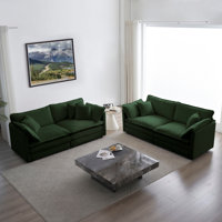 Green Living Room Sets You'll Love | Wayfair