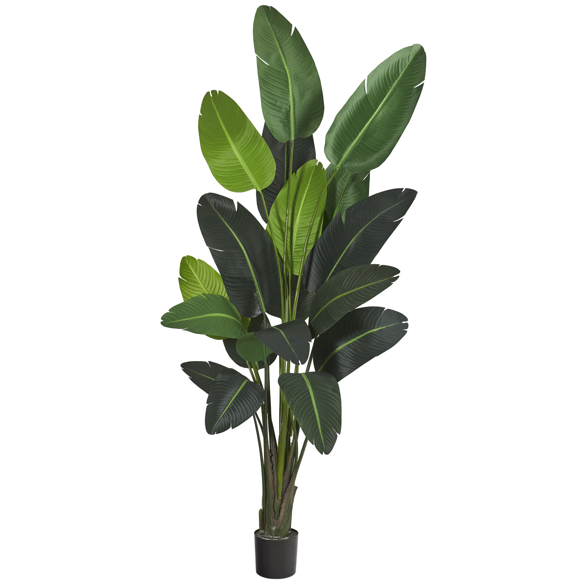 Faux Banana Leaf Tree in Pot Liner & Reviews | AllModern