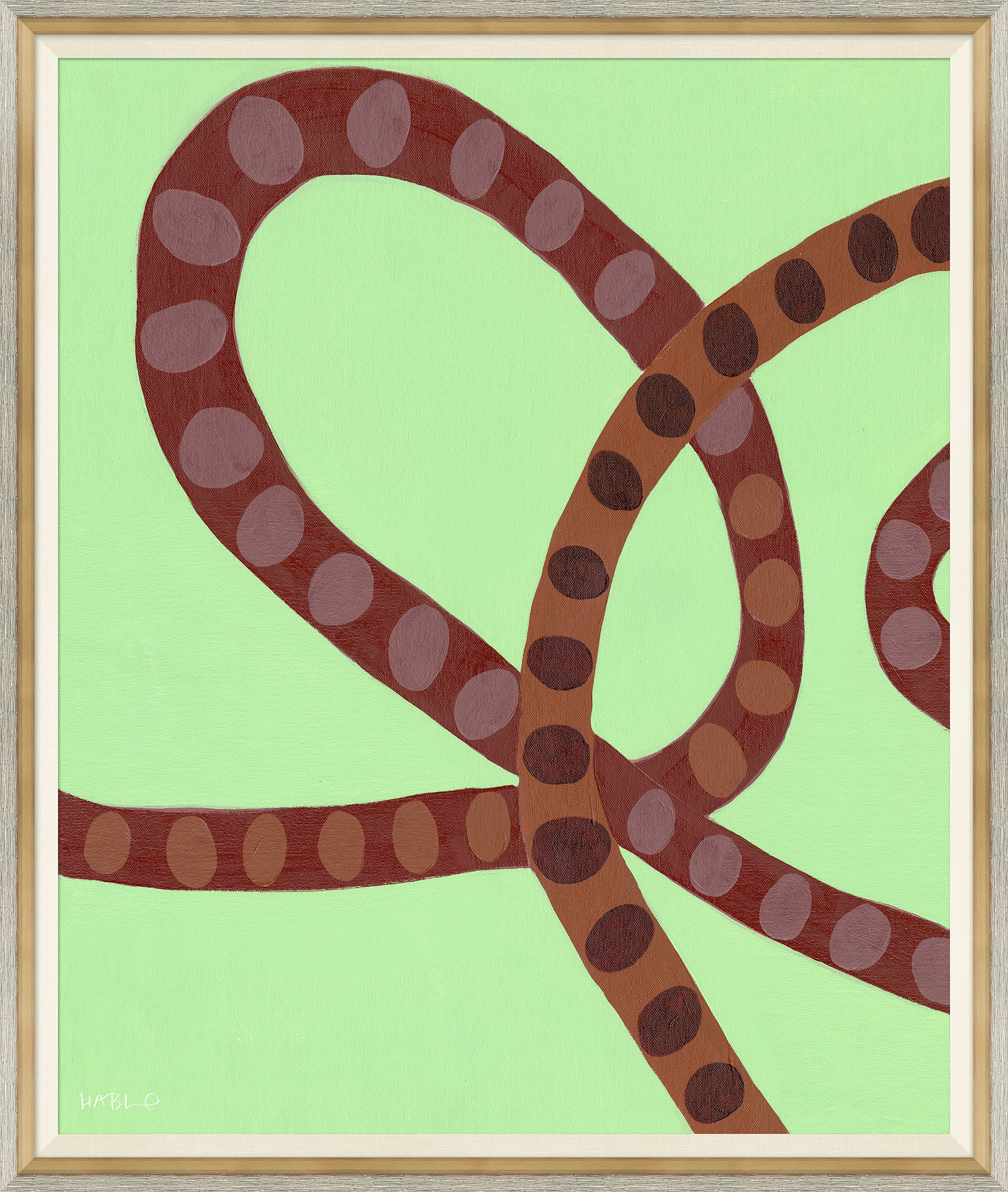 Soicher Marin Pretzel by Susan Hable - Single Picture Frame Painting ...