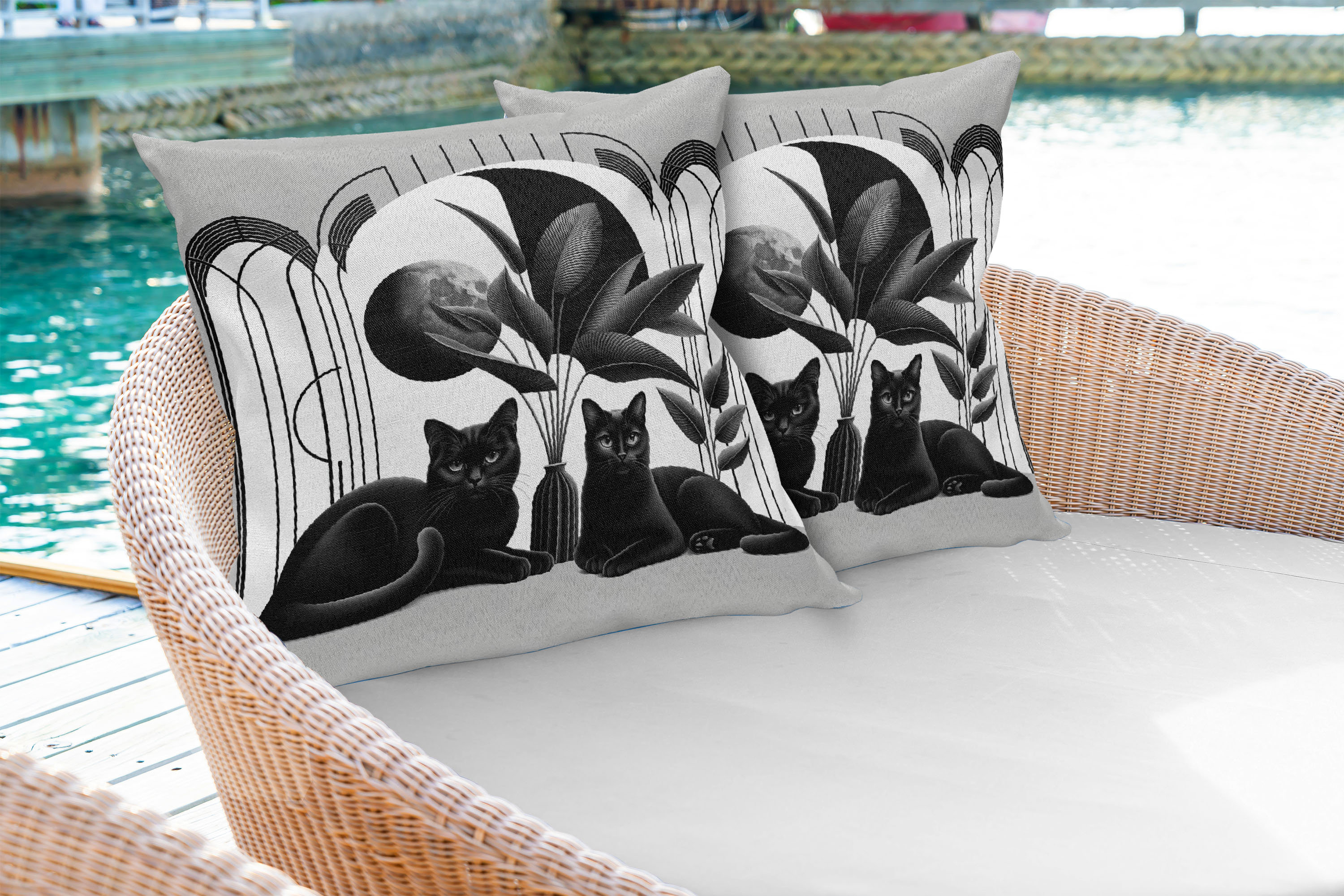 Ambesonne Cat Pillow Cover | Wayfair