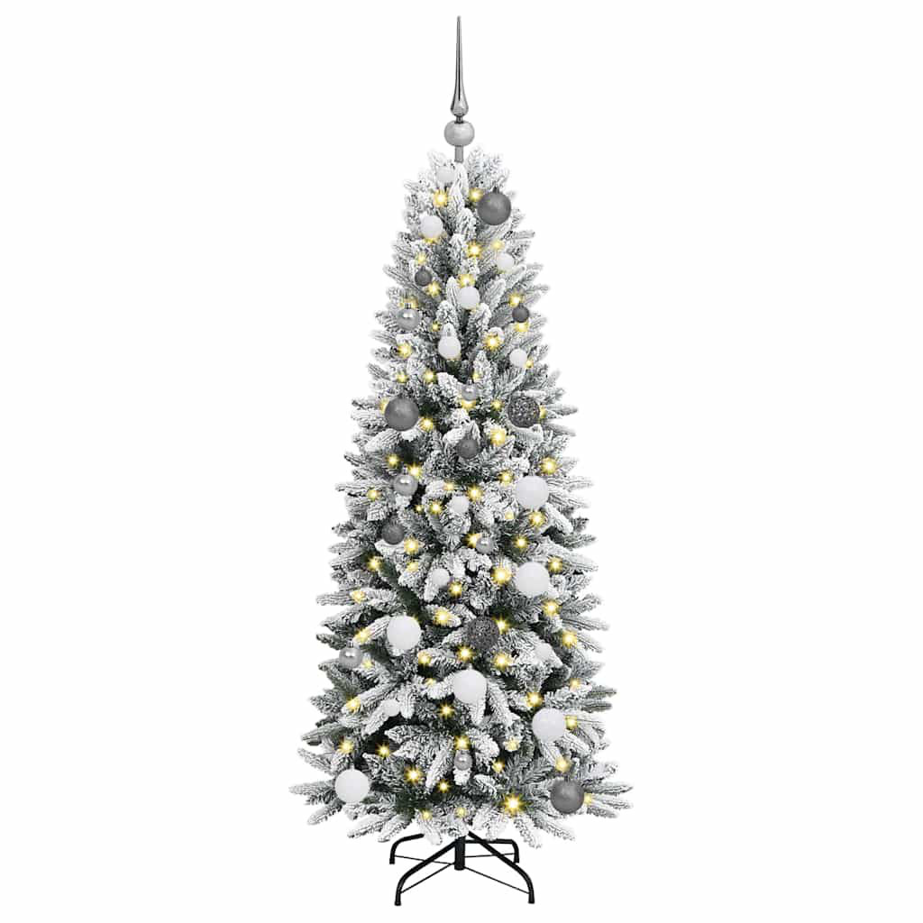 Winston Porter Artificial Christmas Tree White 59.1" PVC | Wayfair