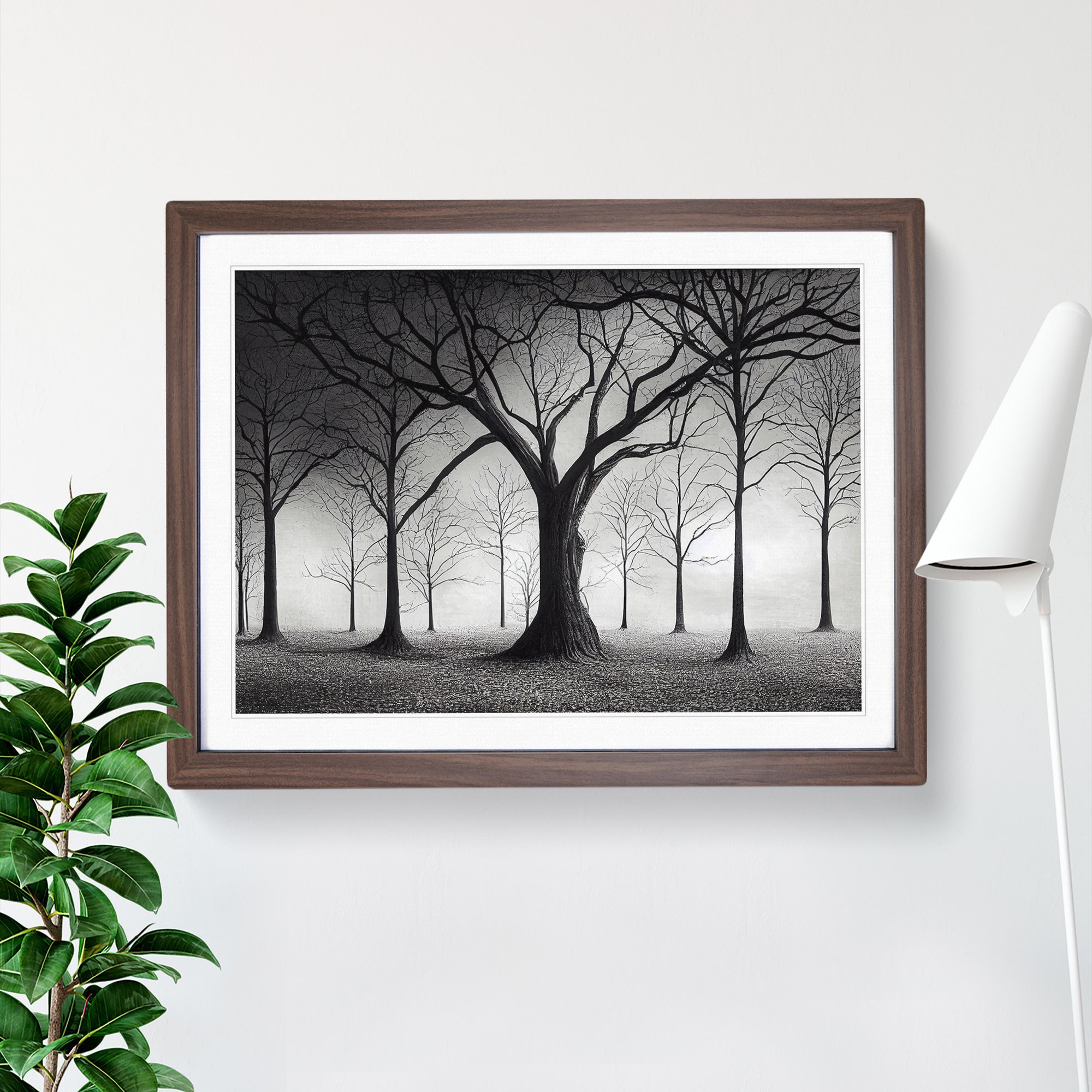 Alpen Home Spirited Tree Forest - Picture Frame Graphic Art | Wayfair.co.uk