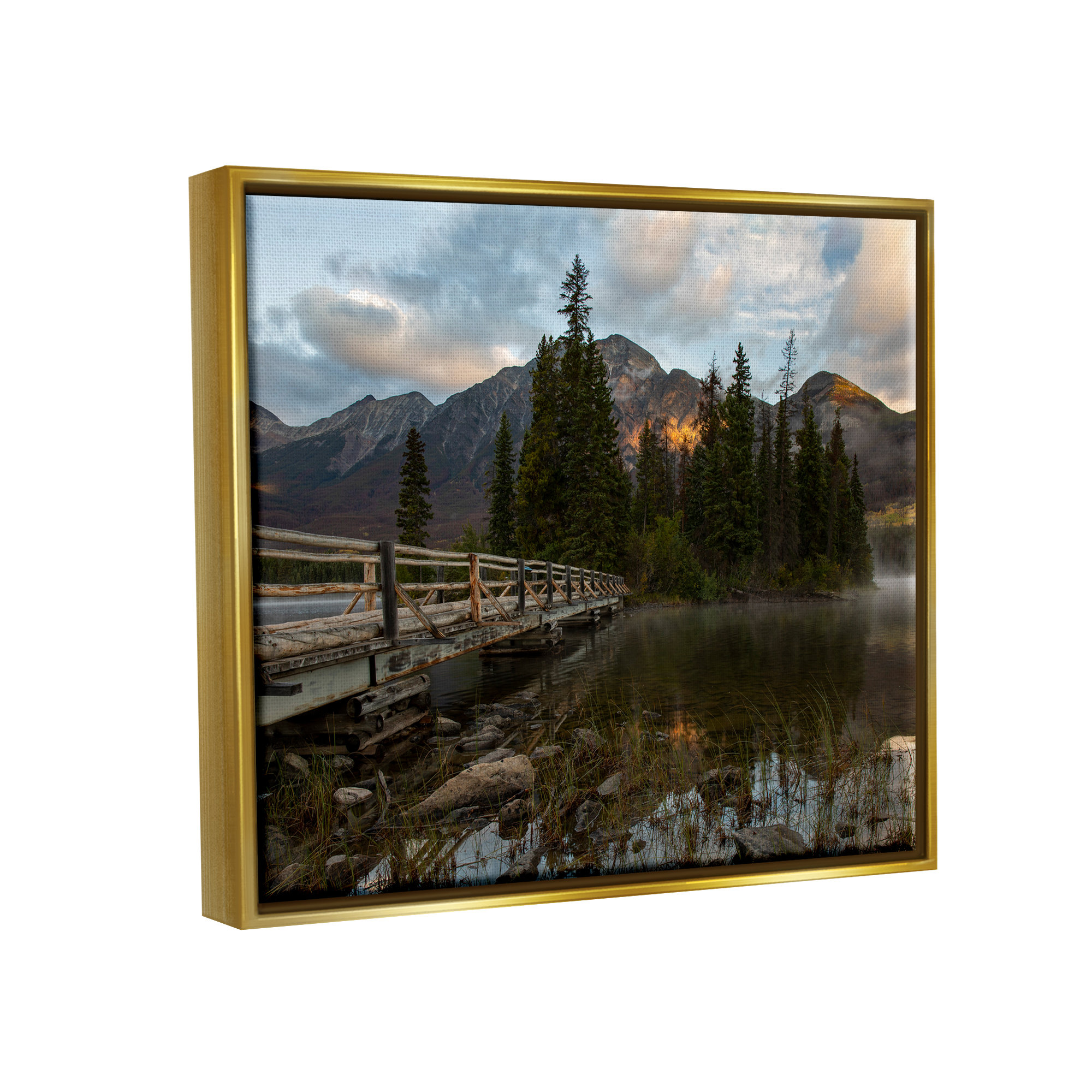 Millwood Pines Forest Bridge Photography by Daniel Sproul - Wayfair Canada