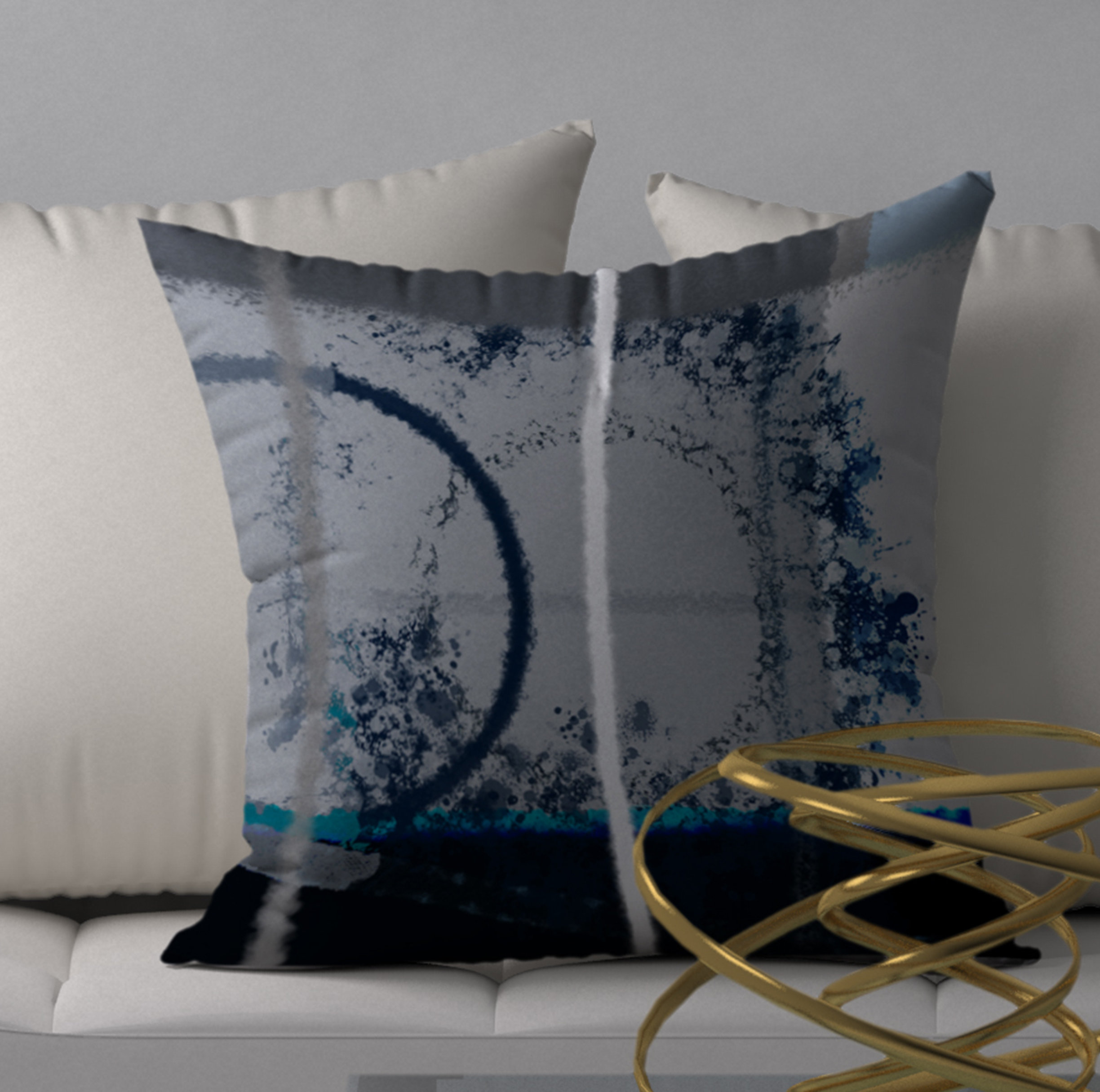 LeRoi Products Coy Coy Treat Square Pillow Cover & Insert | Wayfair