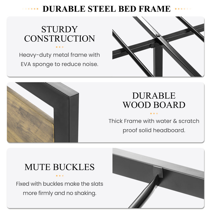 17 Stories Masek Bed & Reviews | Wayfair