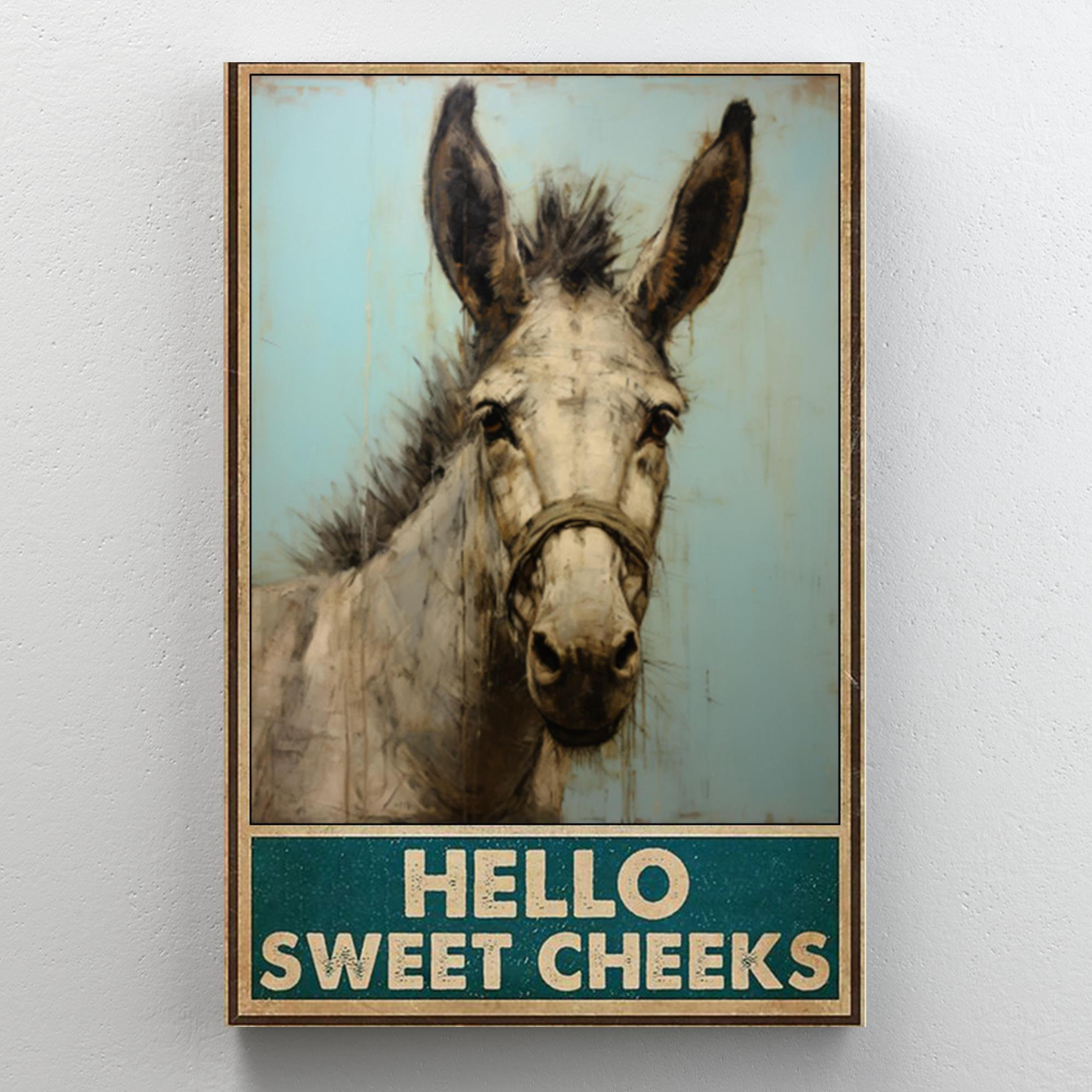 Trinx Donkey Hello Sweet Cheeks | Wayfair