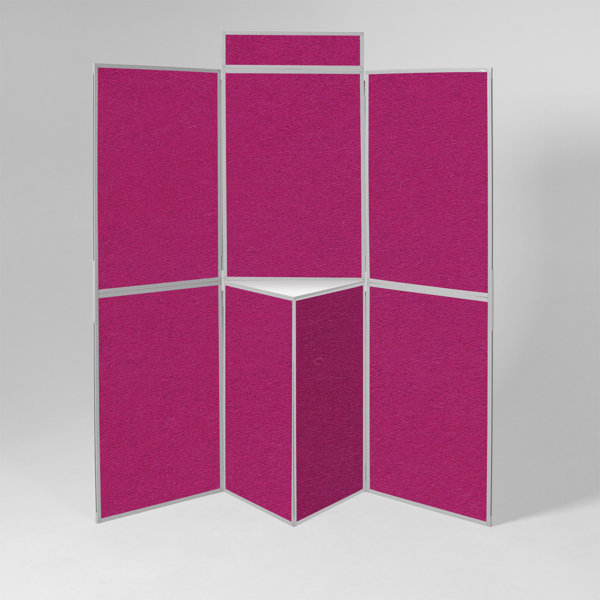 Symple Stuff Free-Standing Bulletin Board, 200cm H x 210cm W | Wayfair ...