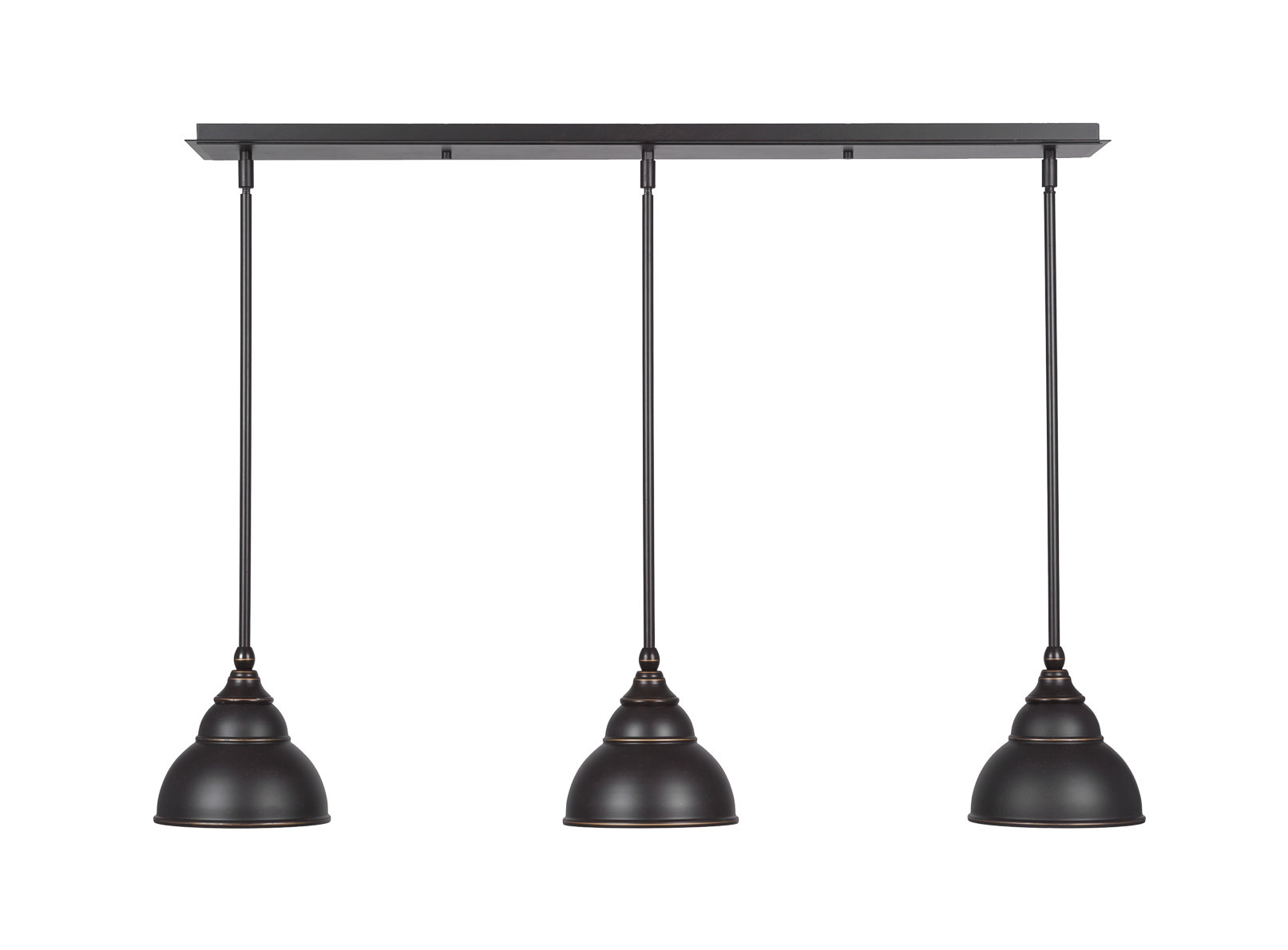 Astoria Grand 3-Light Linear Pendalier with Hang Straight Swivel ...