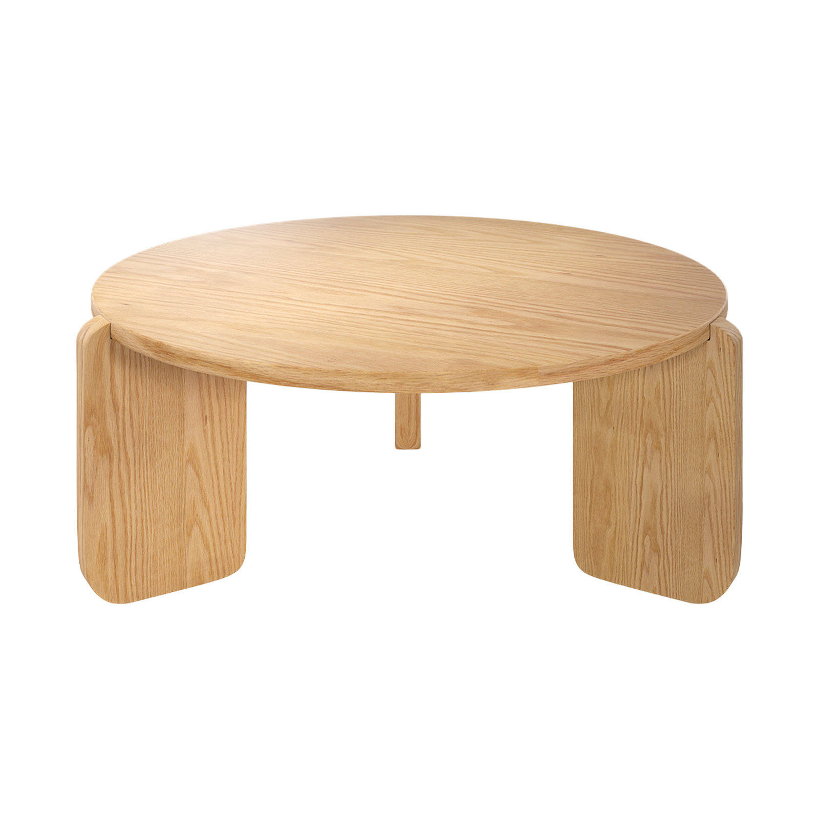 FINECASA Solid Wood Single Coffee Table | Wayfair