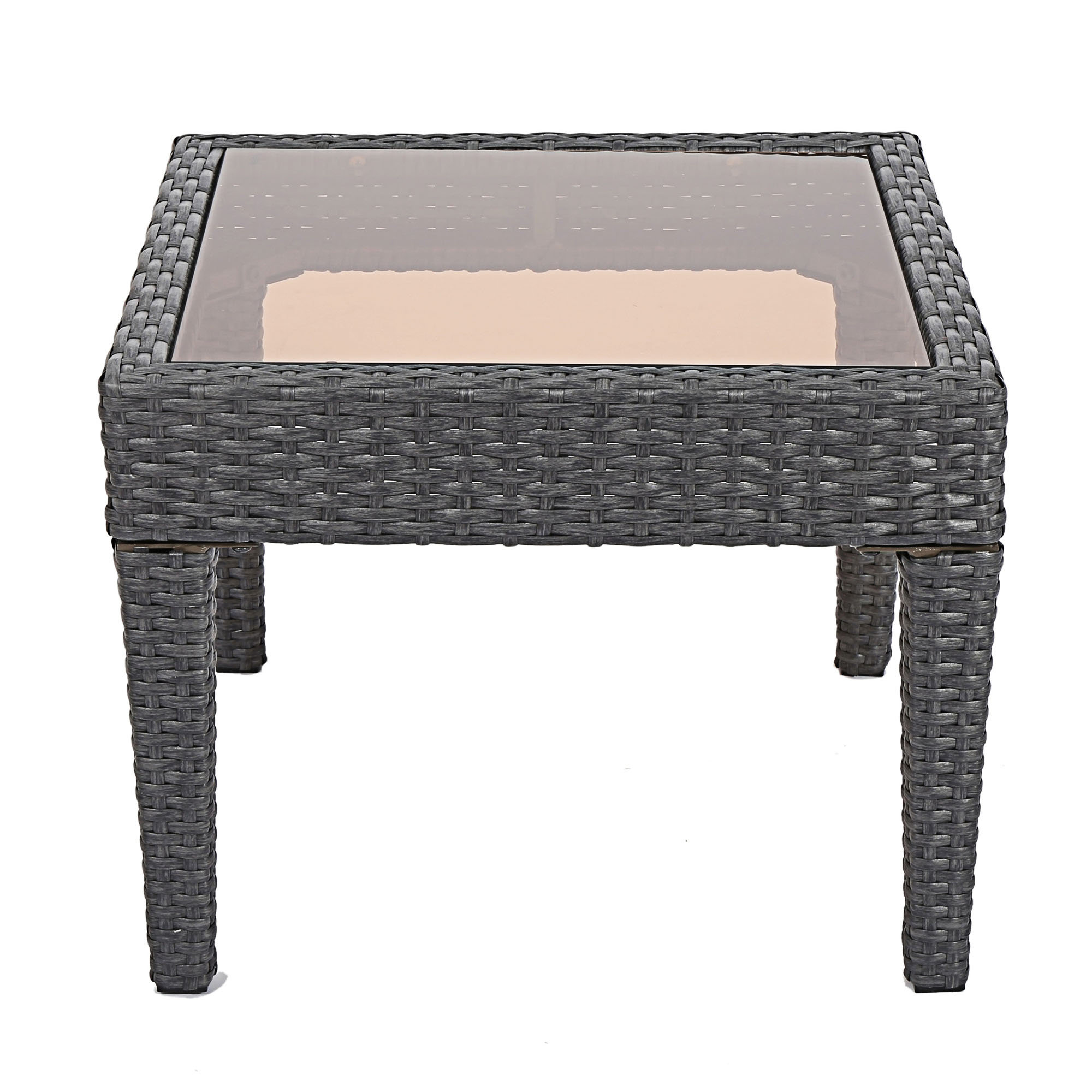Hokku Designs Outdoor Patio Side Table Outdoor Round End Table Outdoor ...
