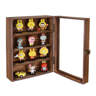 Millwood Pines Wall Mounted Collectible Display Case Shadow Box | Wayfair