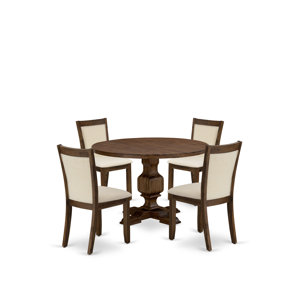 Red Barrel Studio® Dining Table Set - A Kitchen Table and Dining Chairs ...