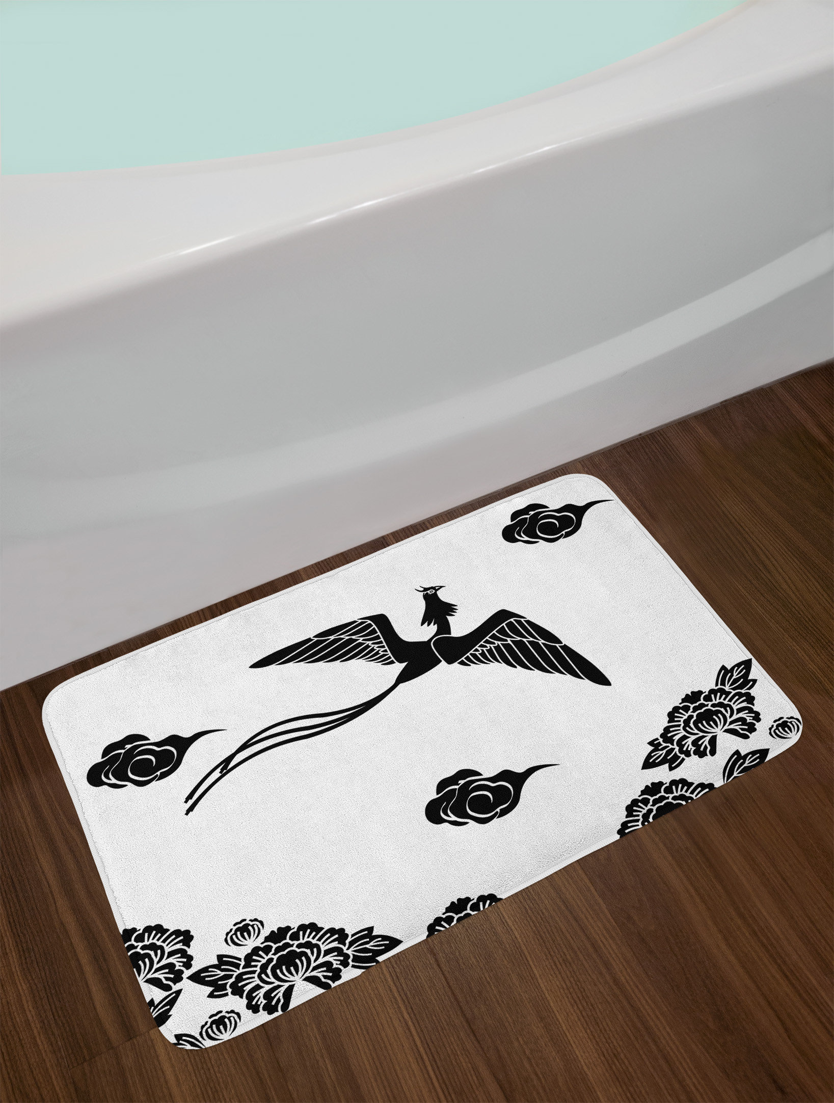 East Urban Home Reeva Bath Mat | Wayfair