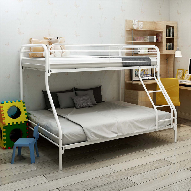 Isabelle & Max™ Heavy Duty Twin-Over-Full Metal Bunk Bed | Wayfair