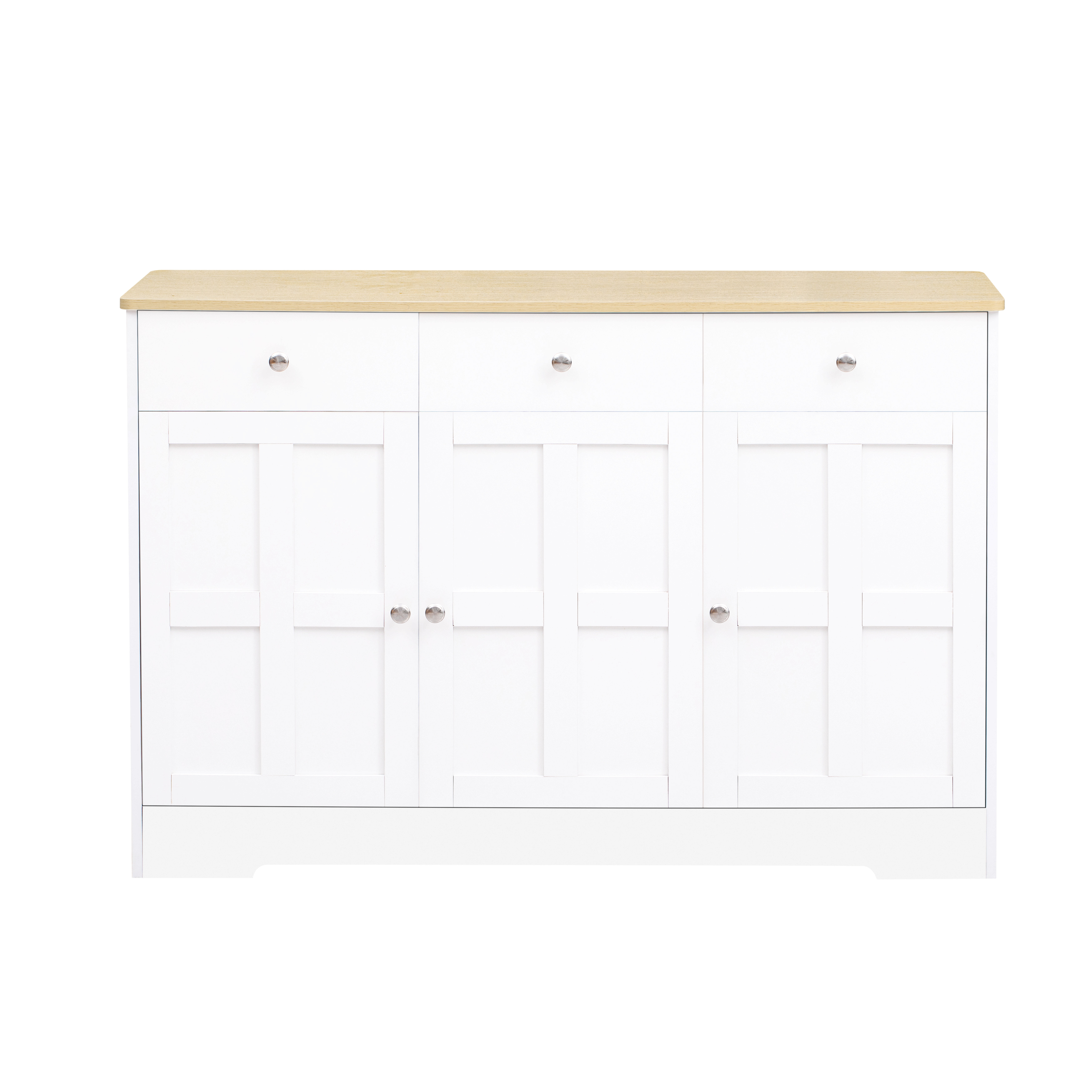 Winston Porter Locker Storage Sideboard With Drawers For Dining Room ...