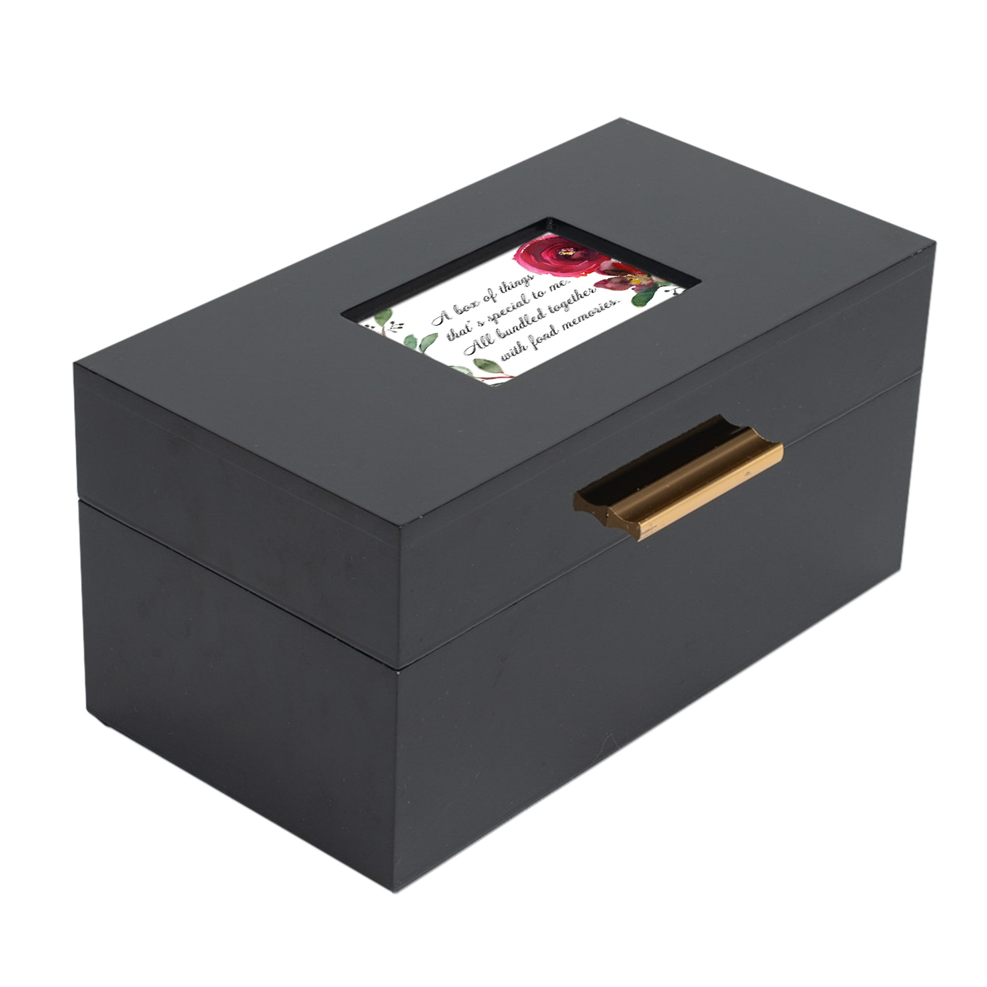 Trinx Keepsake Box A Box Of Things Black - Wayfair Canada