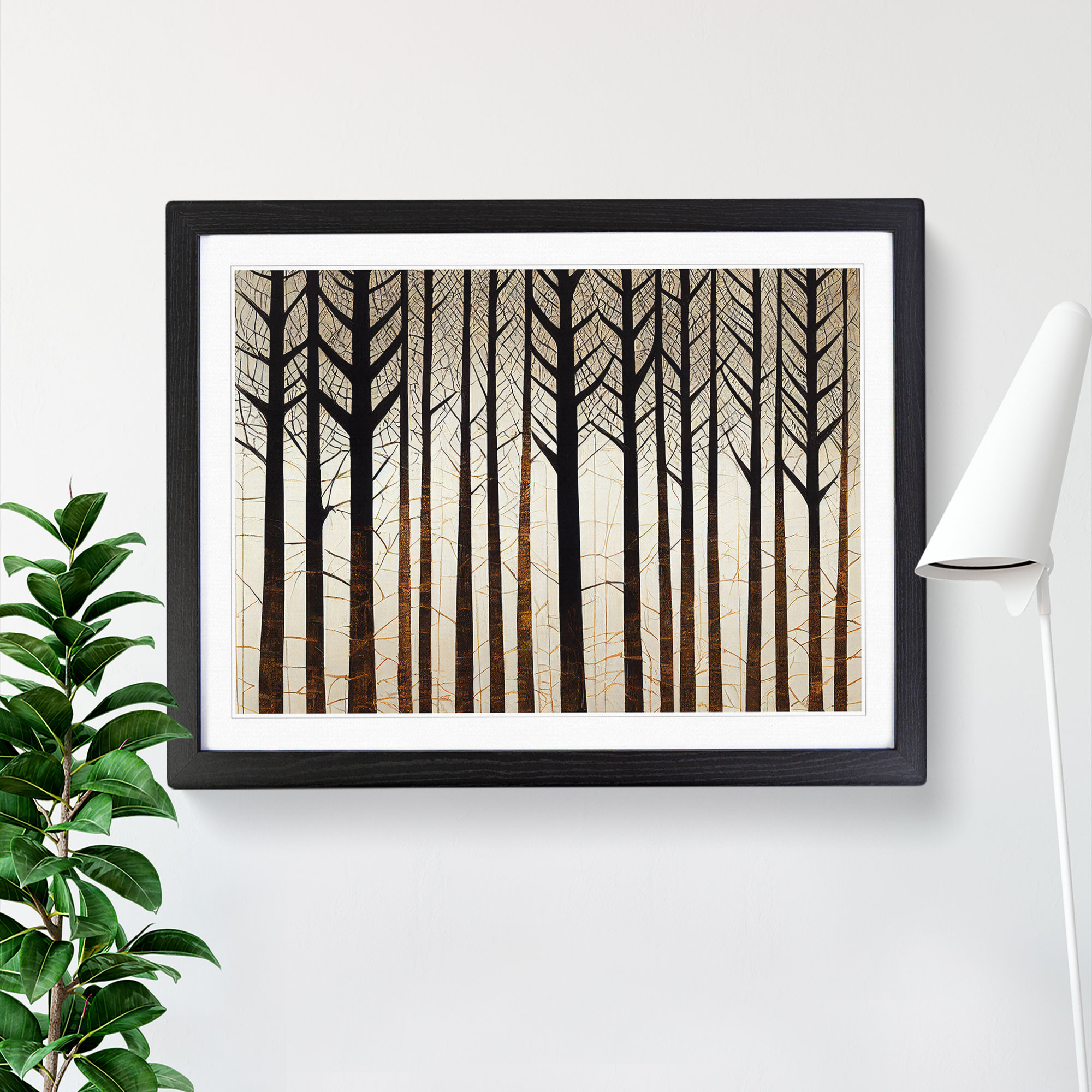 Marlow Home Co. A Distinguished Forest - Picture Frame Graphic Art ...
