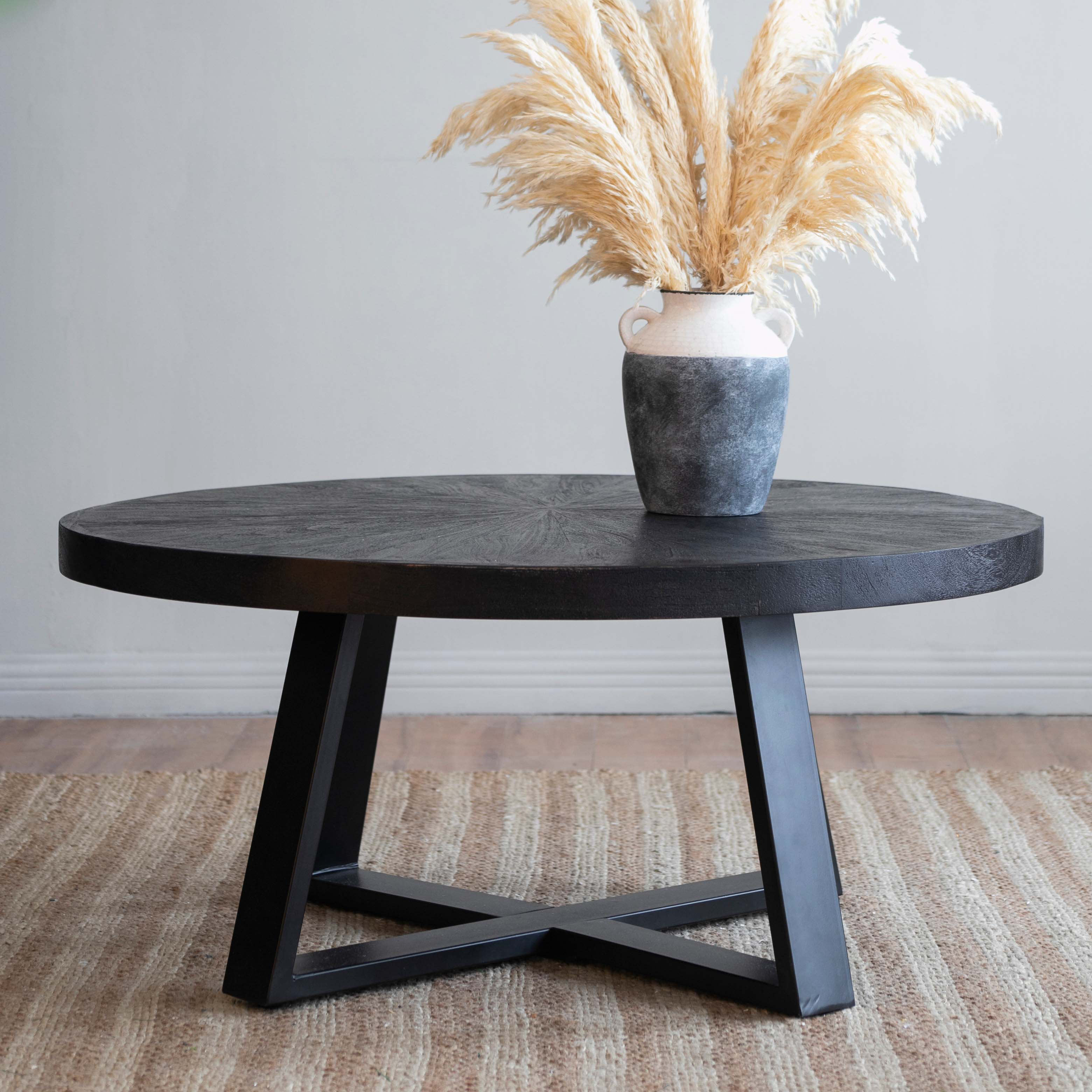 Latitude Run® Modern and Stylish Coffee Table with Rounded Surface and ...