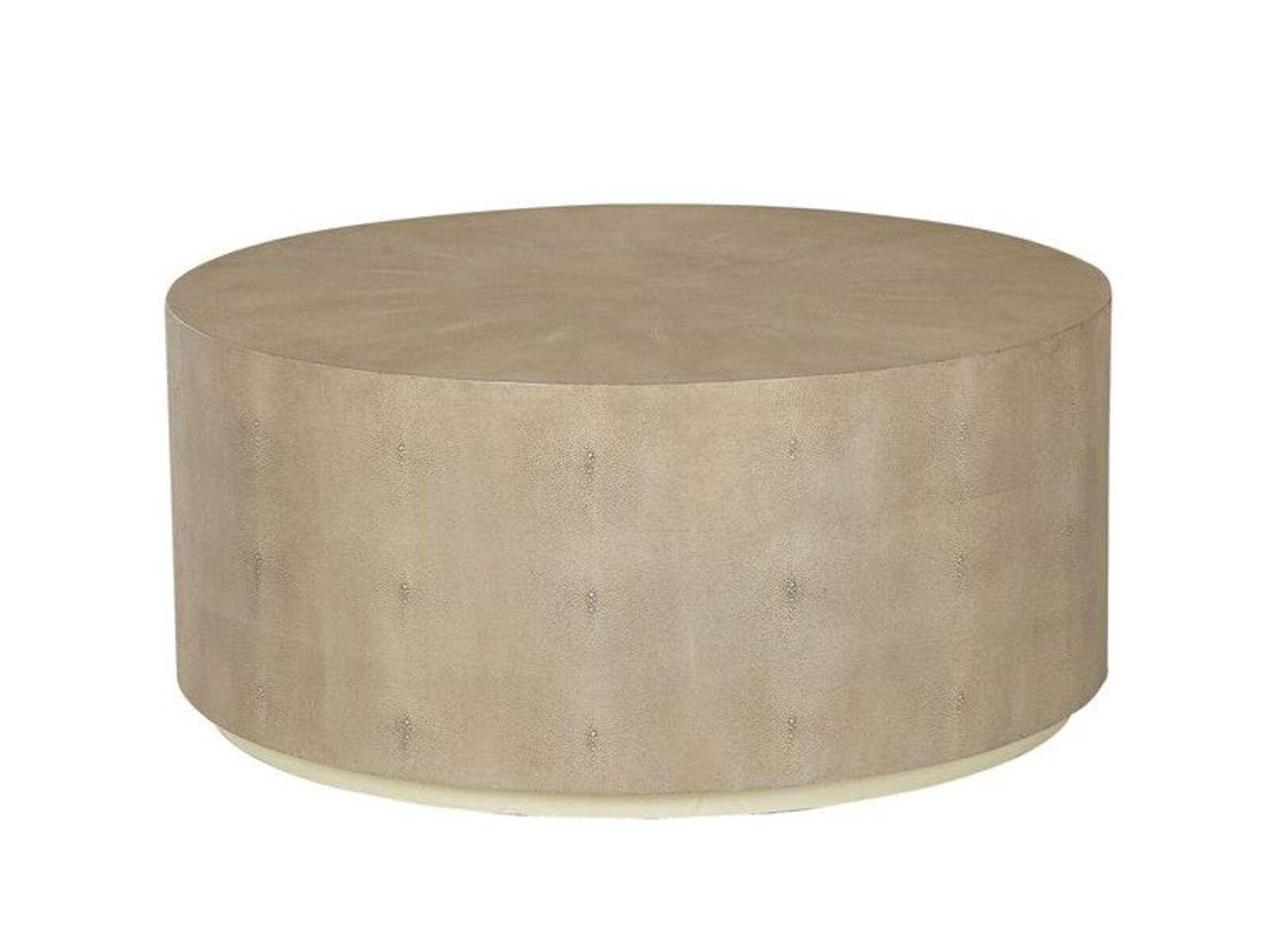 Walnut Decor Sophia Faux Shagreen Coffee Table | Wayfair