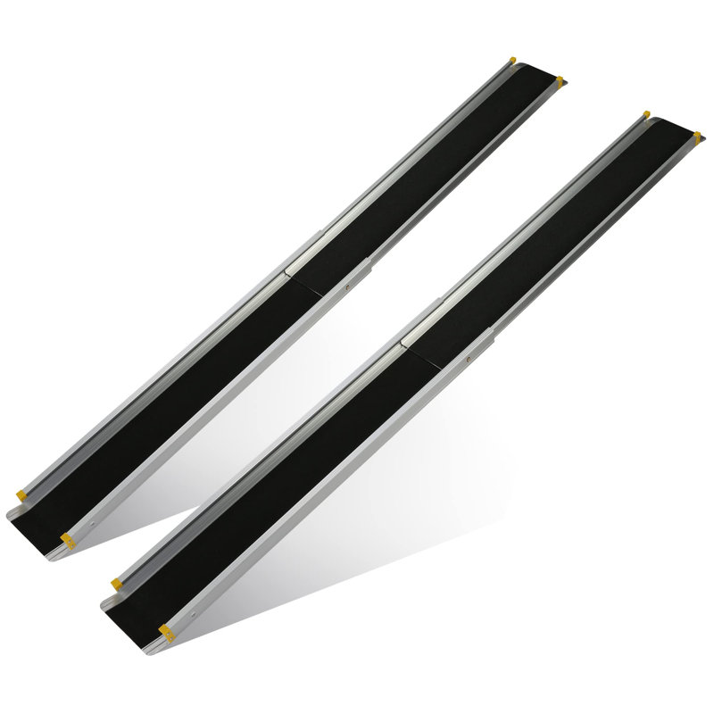 ACEM 2-Piece of 84" Aluminum Wheelchair Track Ramps & Reviews | Wayfair