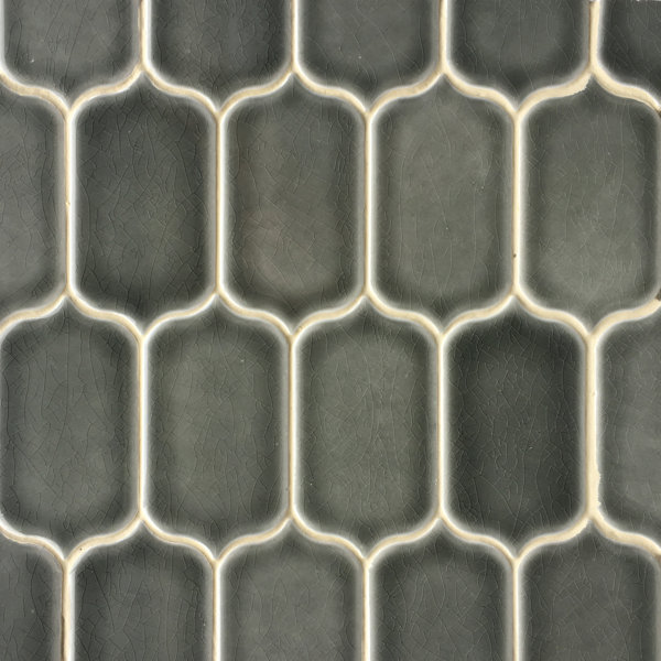 Medici & Co. Rimini 2.5" x 5" Porcelain Honeycomb Mosaic Tile | Wayfair