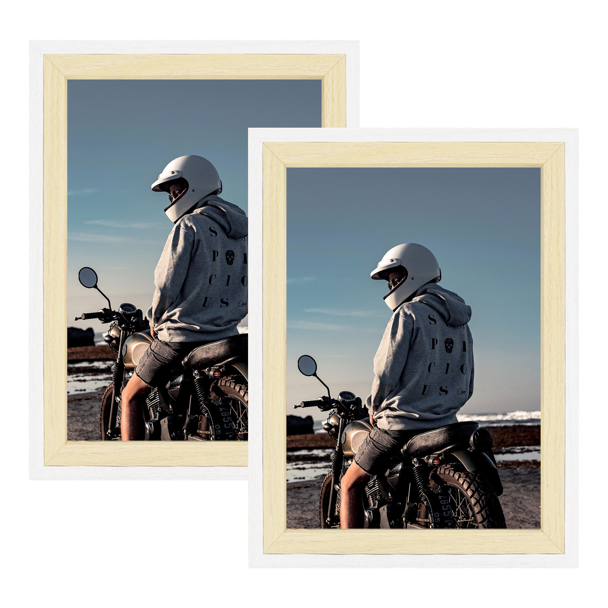 Red Barrel Studio® Molding Picture Frame for Desk Display and Wall ...