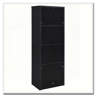Ivy Bronx Sloat Black 3-shelf Media Tower Entertainment Pier | Wayfair