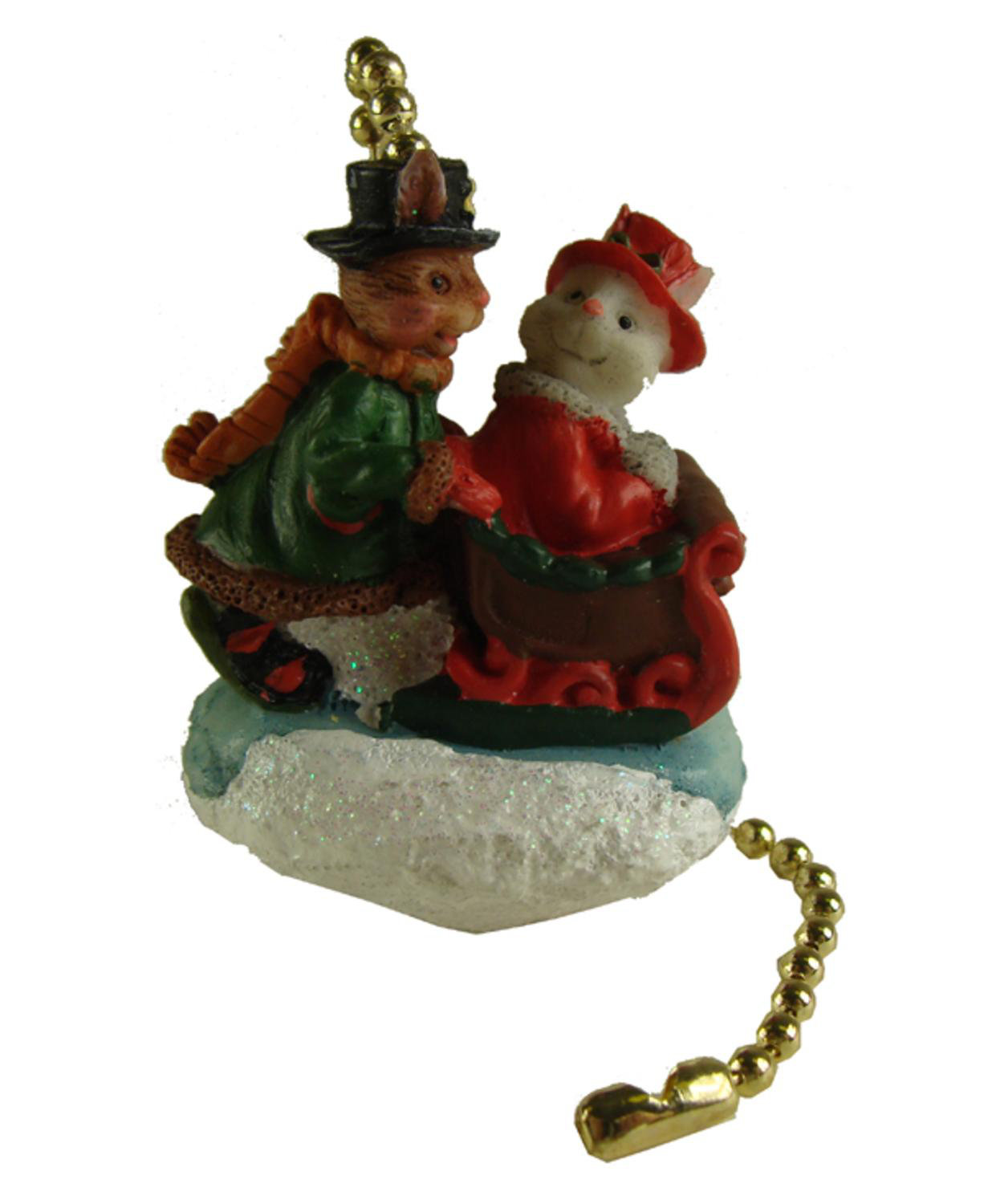 Northlight Seasonal Club Red and White Victorian Rabbit Christmas ...