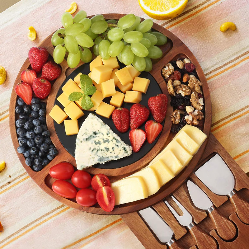 SOAR UNIVERSE TECHNOLOGY CO., LIMITED Acacia Round Cheese Board and ...