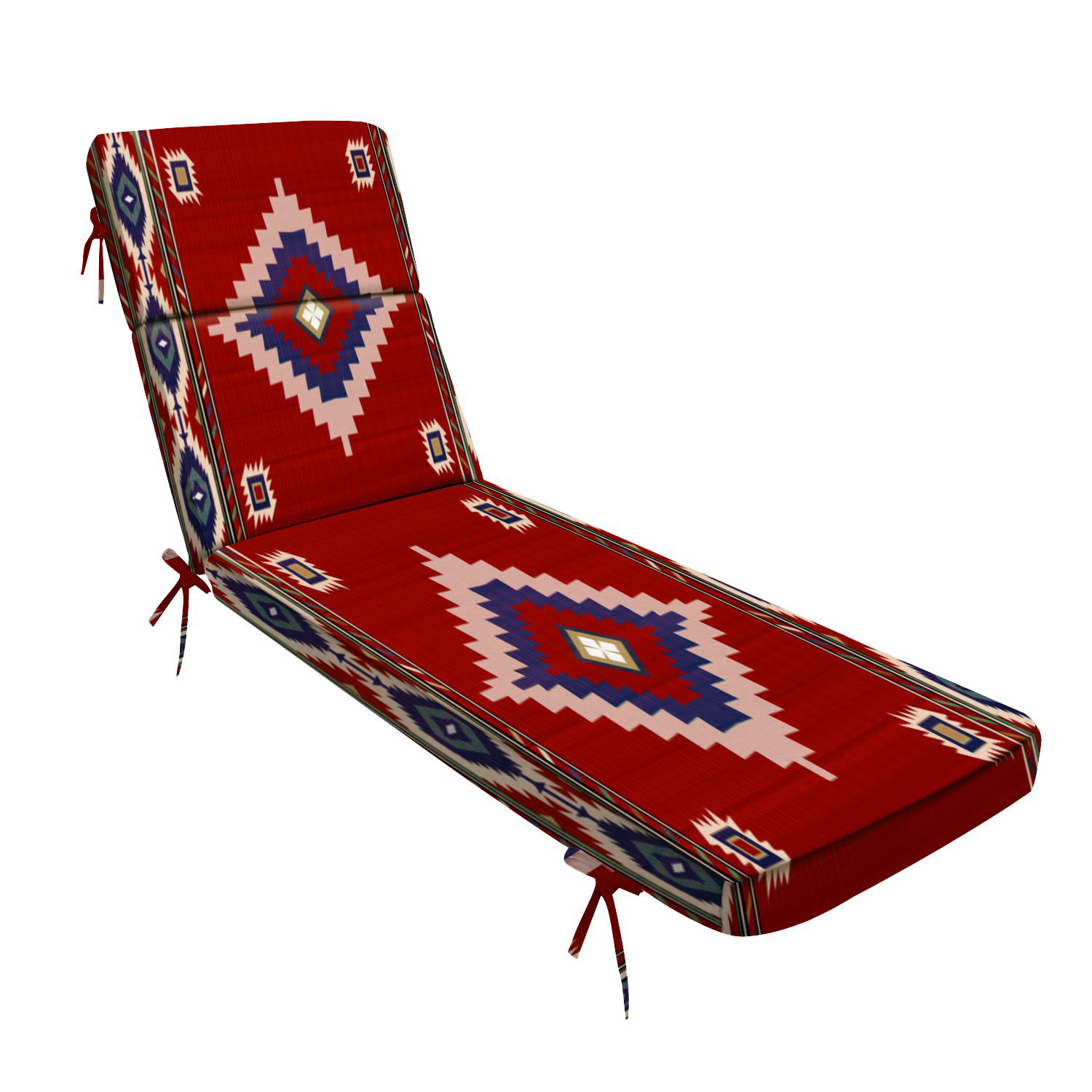 Loon Peak® Outdoor Indoor 3'' Lounge Patio Cushion Navajo tribal ...