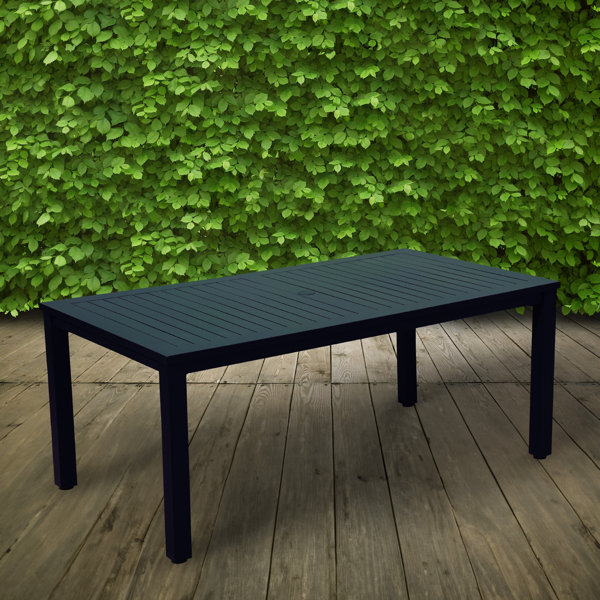 Red Barrel Studio® Haroldean Aluminum Dining Table | Wayfair