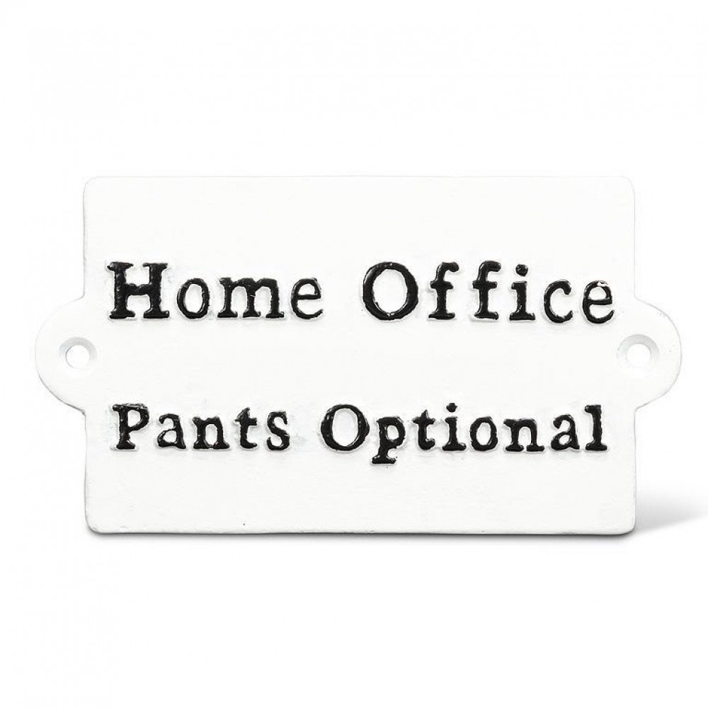 Trinx Home Office - Pants Optional Sign - Wayfair Canada