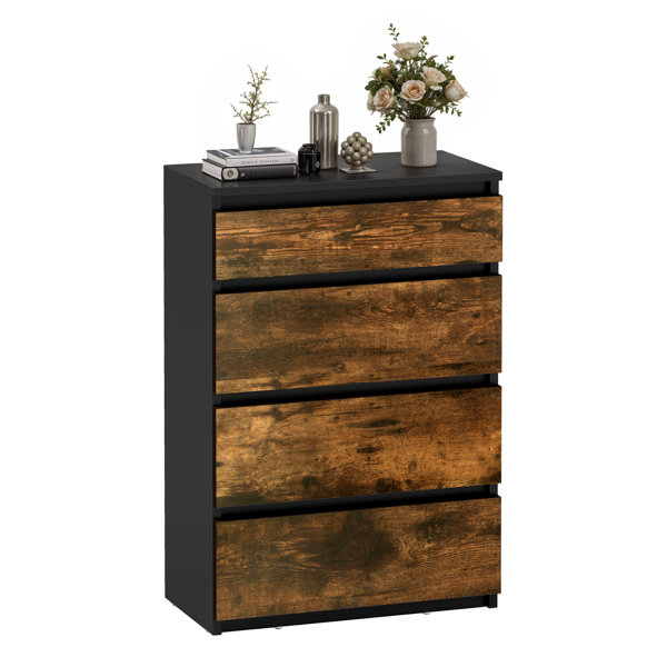 Latitude Run 4-Drawer Chest Of Drawers 60Cm WBedroom Drawers & Reviews ...