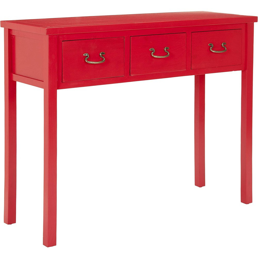 Red Barrel Studio® Vinea 39.4" Solid Wood Console Table & Reviews | Wayfair