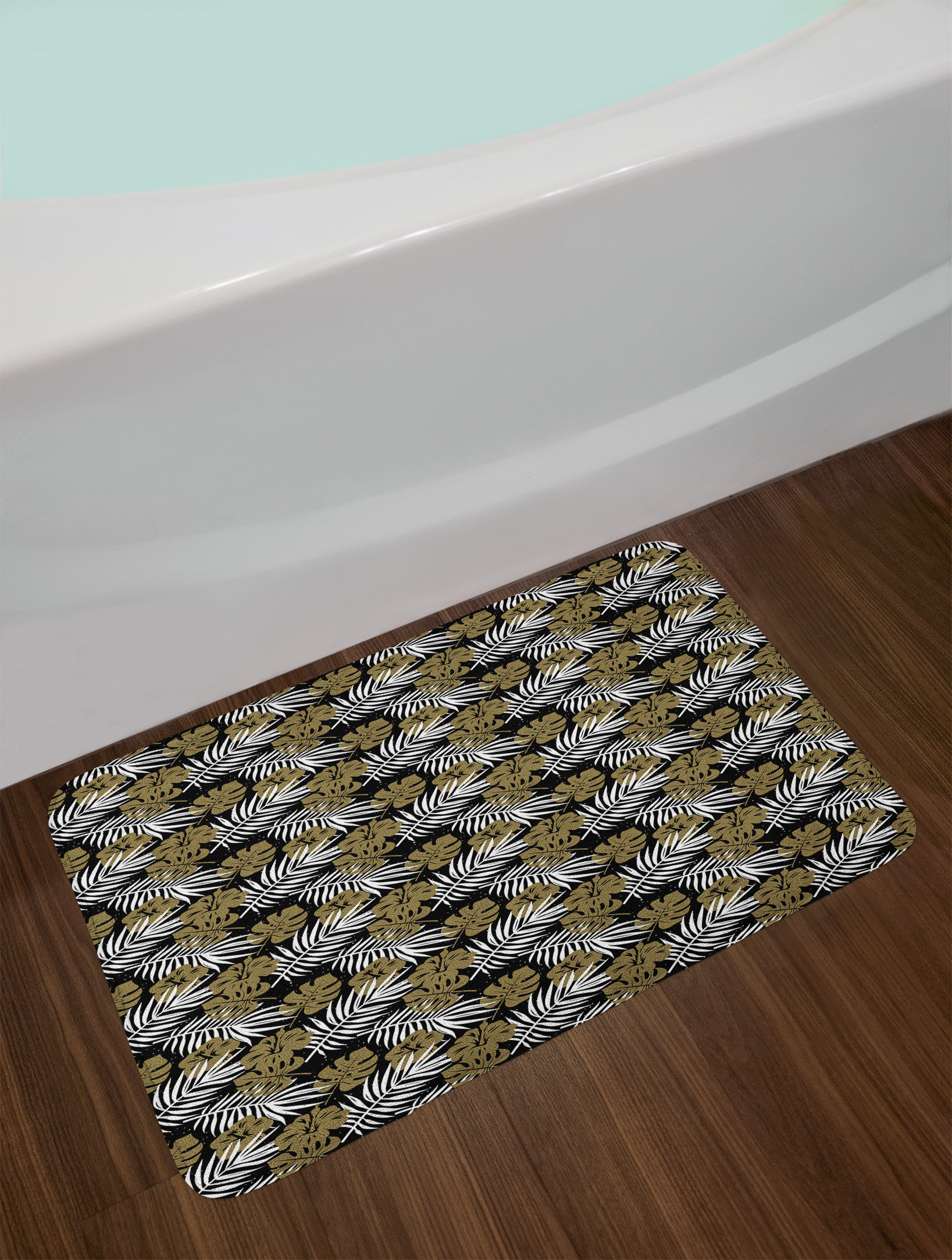 East Urban Home Keedra Bath Mat | Wayfair