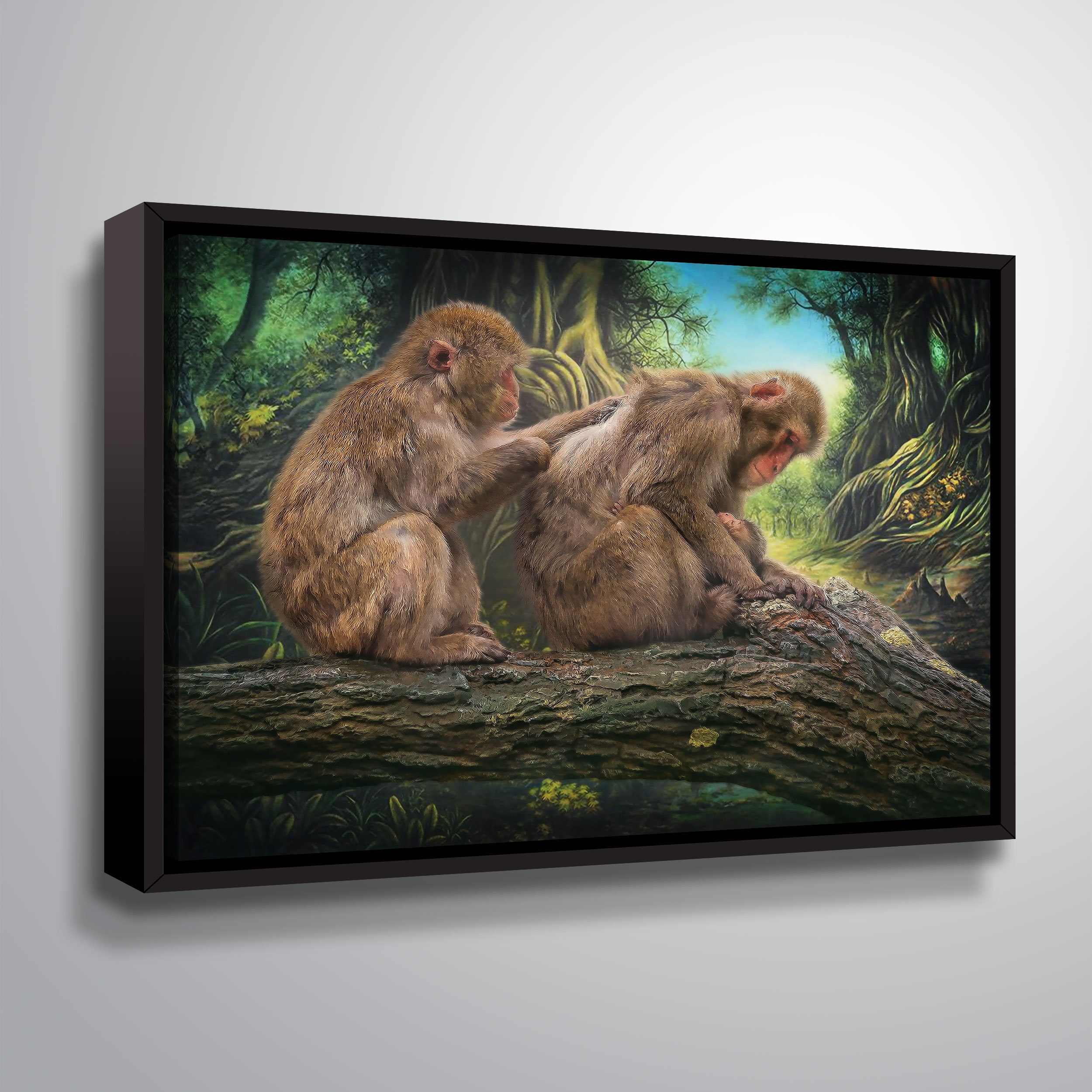 World Menagerie Ooo Big One Here - Print on Canvas - Wayfair Canada