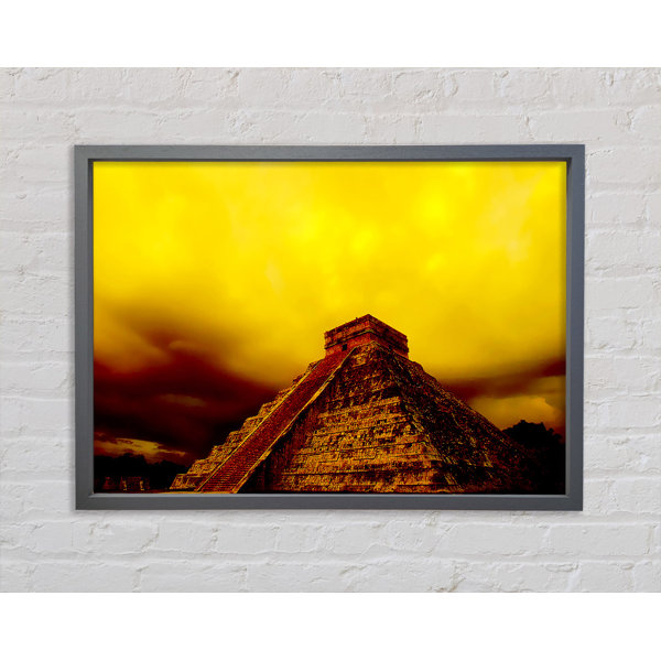 Bright Star Myan Pyramind 02 - Single Picture Frame Art Prints on ...