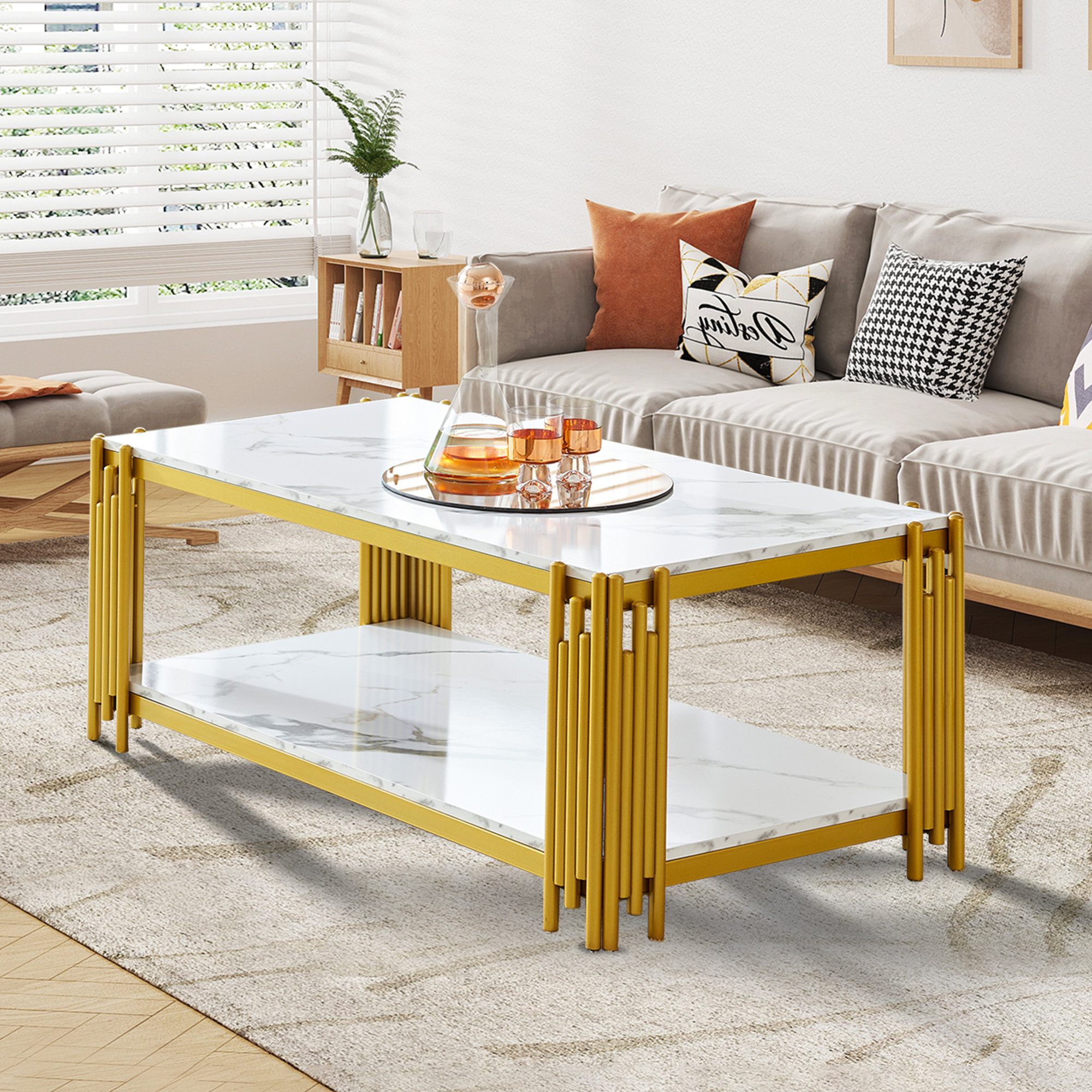 Wrought Studio Kaydeen Single Coffee Table | Wayfair