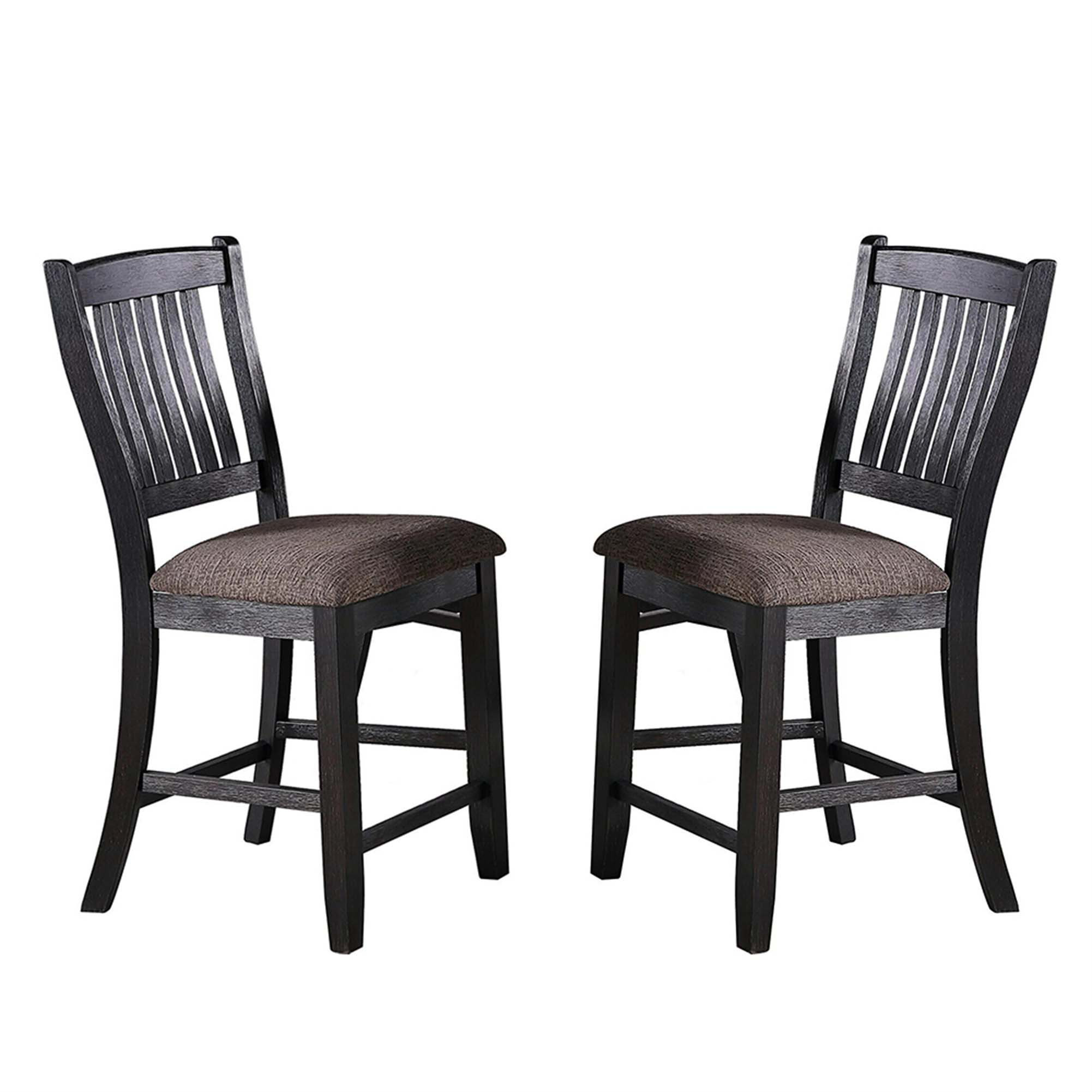 Alcott Hill® Frasina Upholstered High Chairs (Set Of 2) | Wayfair