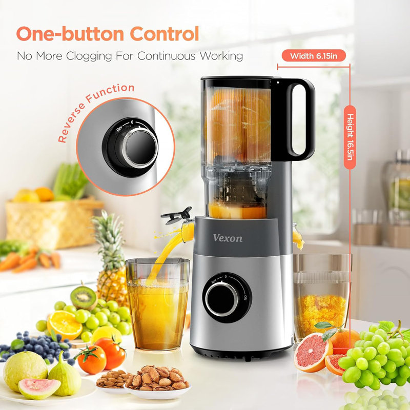 Vexon Cold Press Juicer Machines & Reviews | Wayfair