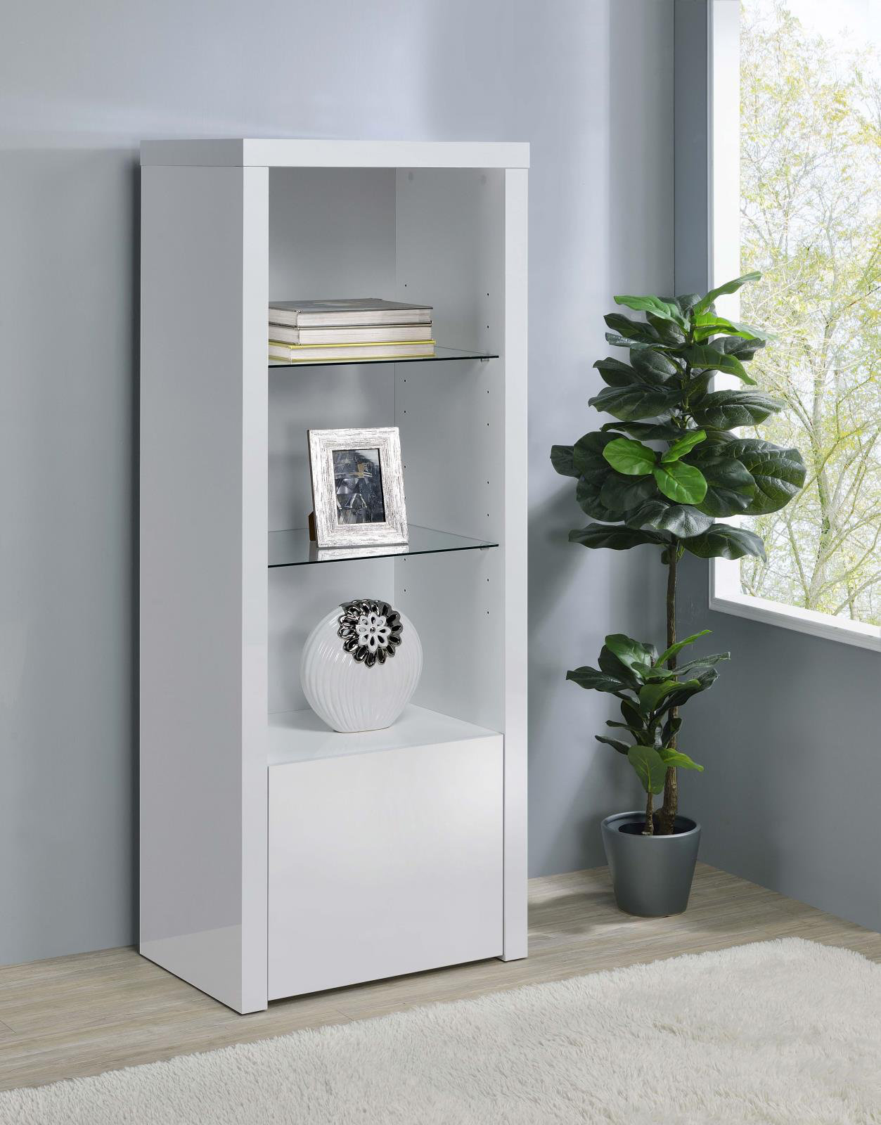 Wade Logan® Ashley-Mason Multimedia Media Shelves | Wayfair