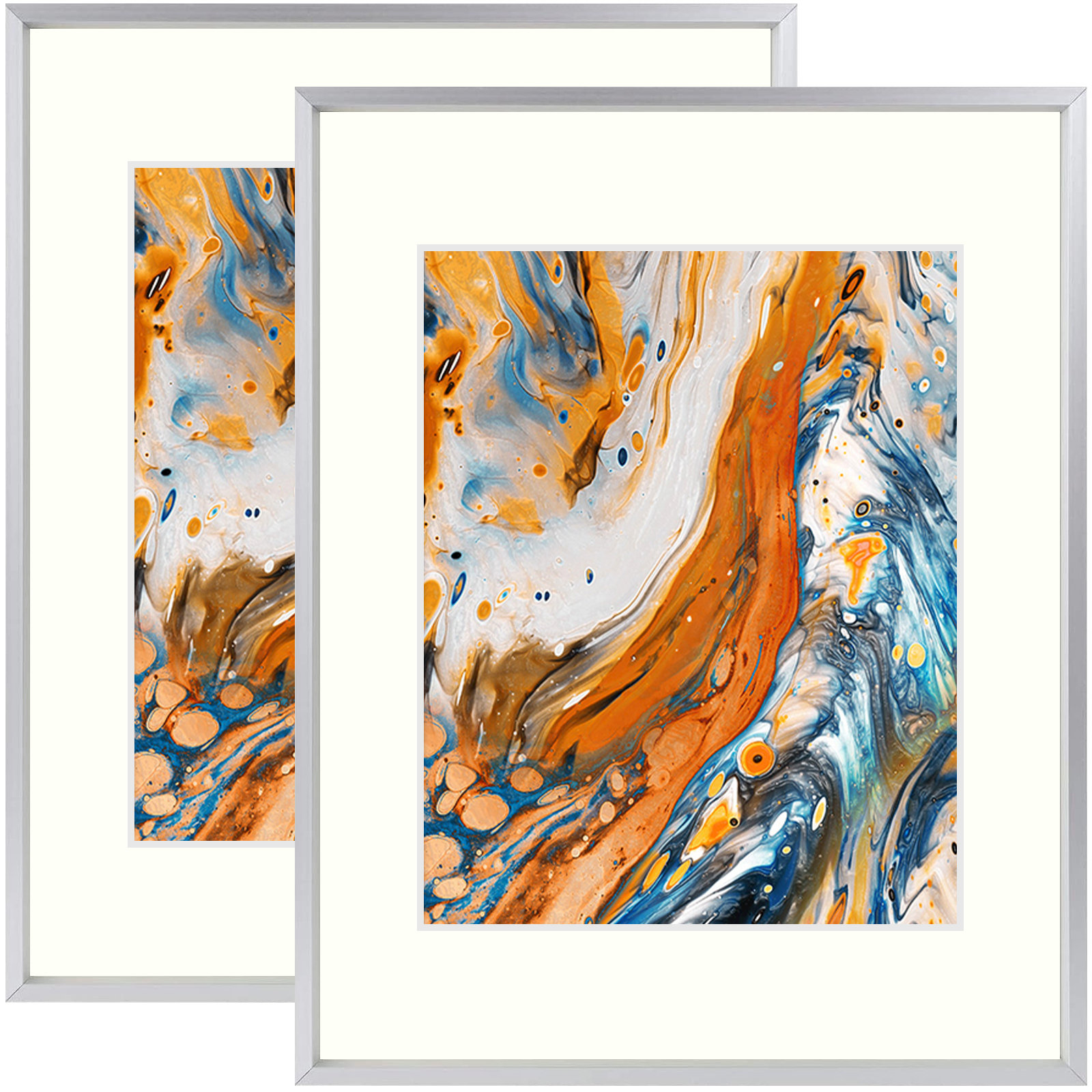 Kelly Clarkson Home Ryleigh Metal Gallery Picture Frame Real Glass Wall ...