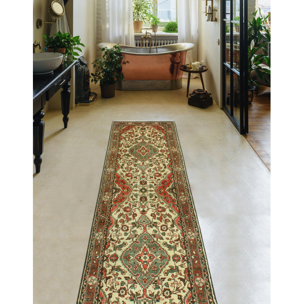 Isabelline Justinien One-of-a-Kind 2'7" X 11'3" 2022 Runner Wool Area ...