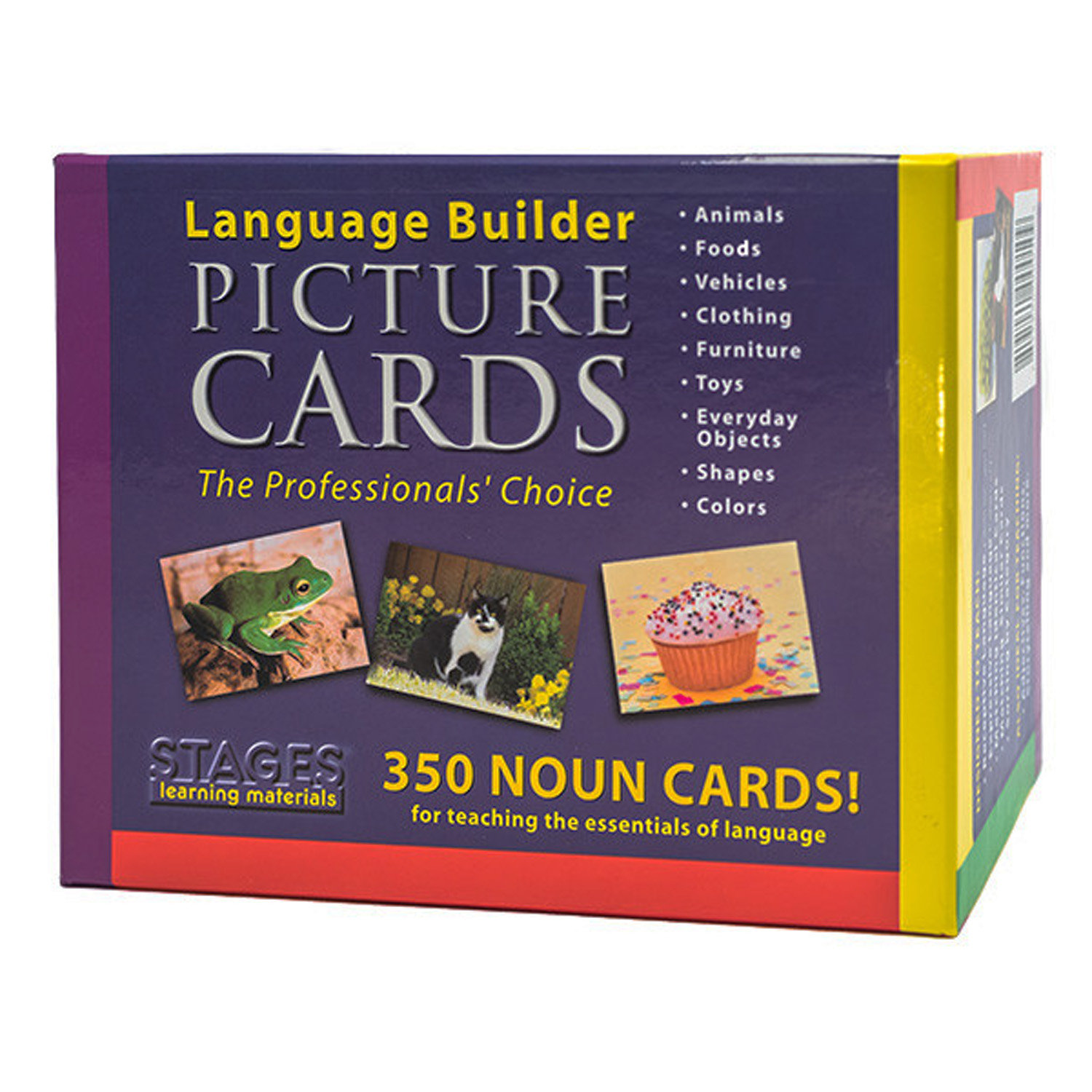 Stages Learning Materials Language Builder Picture Nouns Flash Cards ...