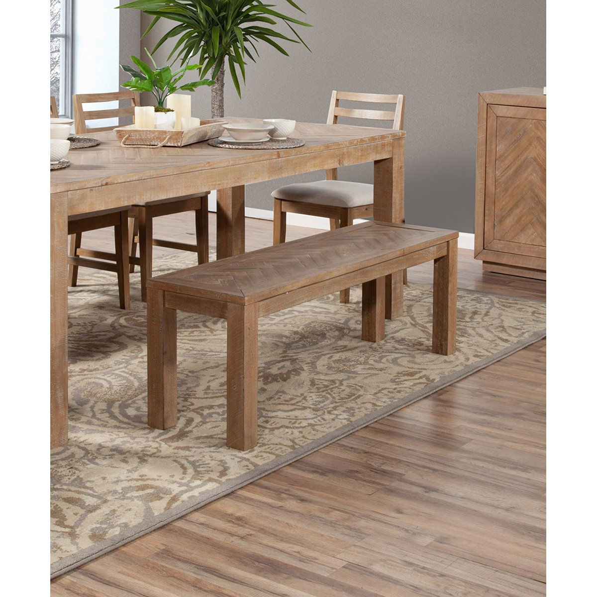 Joss & Main Shae Dining Bench & Reviews | Joss & Main