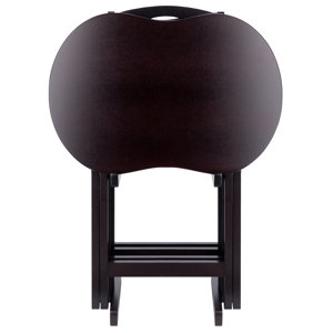 Red Barrel Studio® Lion Bridge Tray Table Set & Reviews | Wayfair